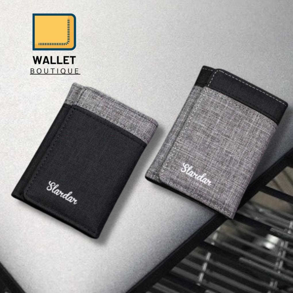 Ví Vải Nam wallet.official Slardar Gập 3 Phối Màu Nhỏ Gọn Thiết Kế Dáng ...