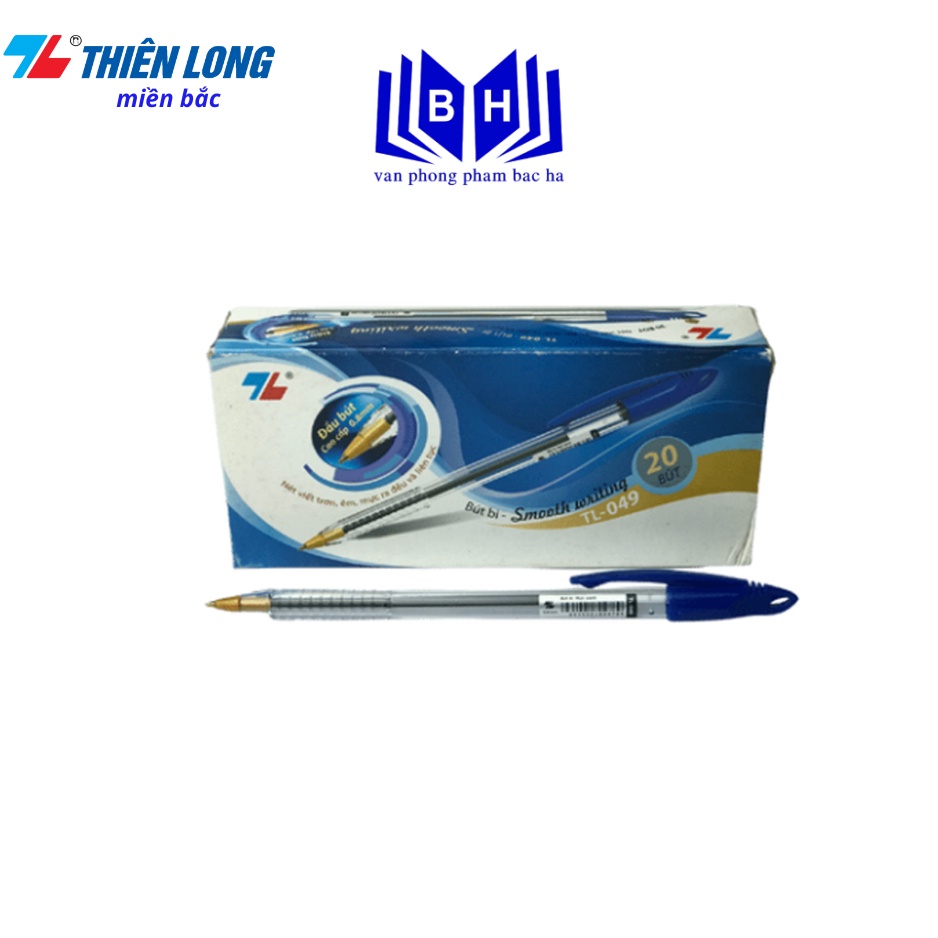 Bút Bi Thiên Long TL-049, Nét 0,8mm ( mực xanh ) | Shopee Việt Nam