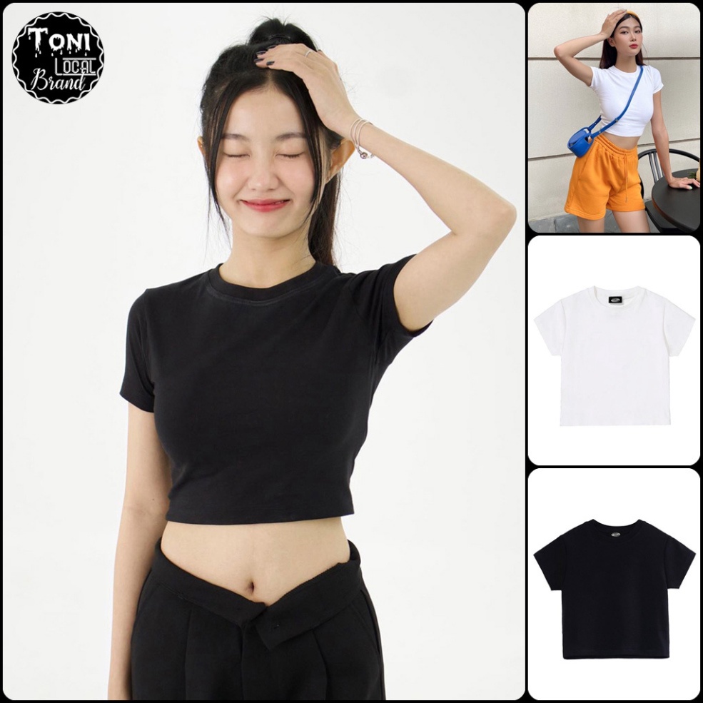 ÁO CROPTOP Basic Body chất thun Cotton Borip - Toni.Tee.Tee - Toni.Tee ...
