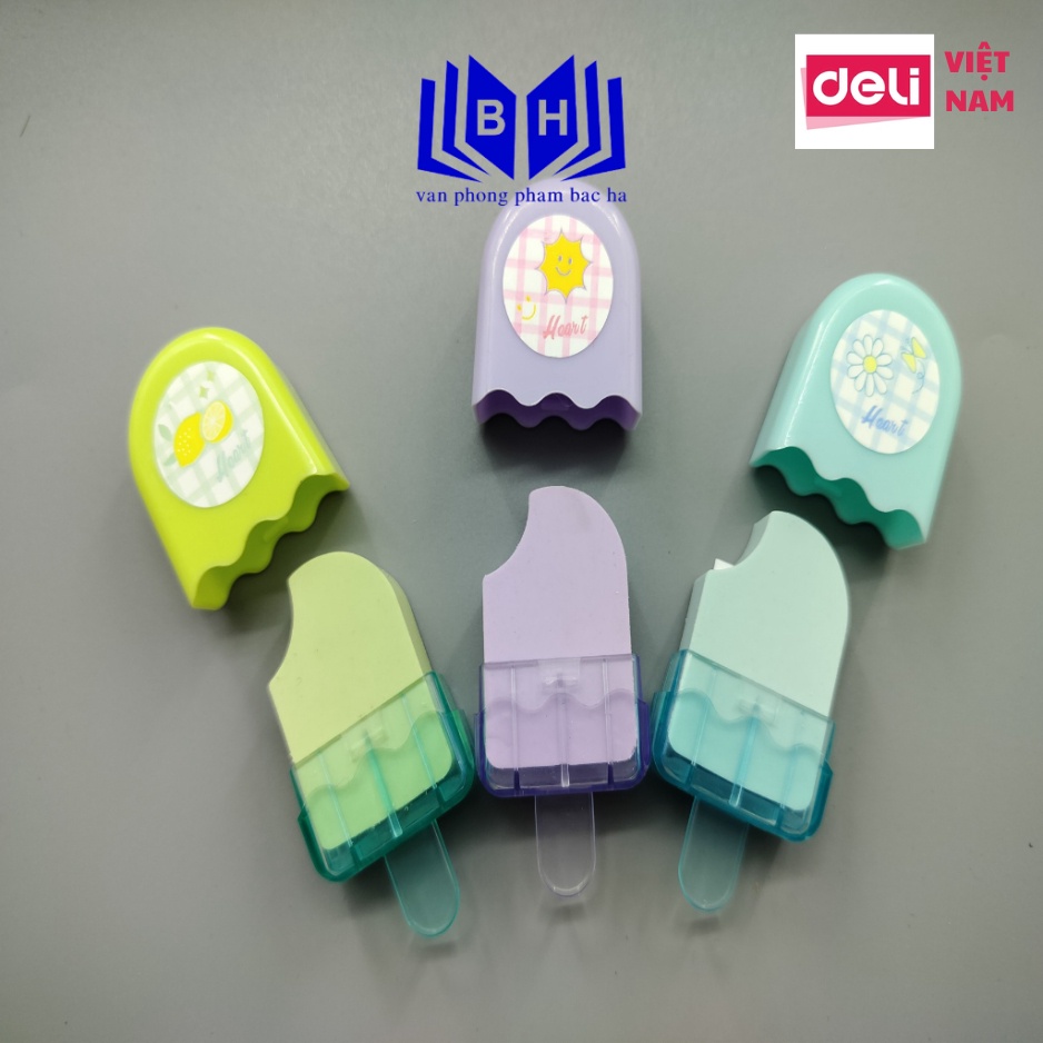 Tẩy màu hình que kem Deli 71122 - giao màu ngẫu nhiên | Shopee Việt Nam