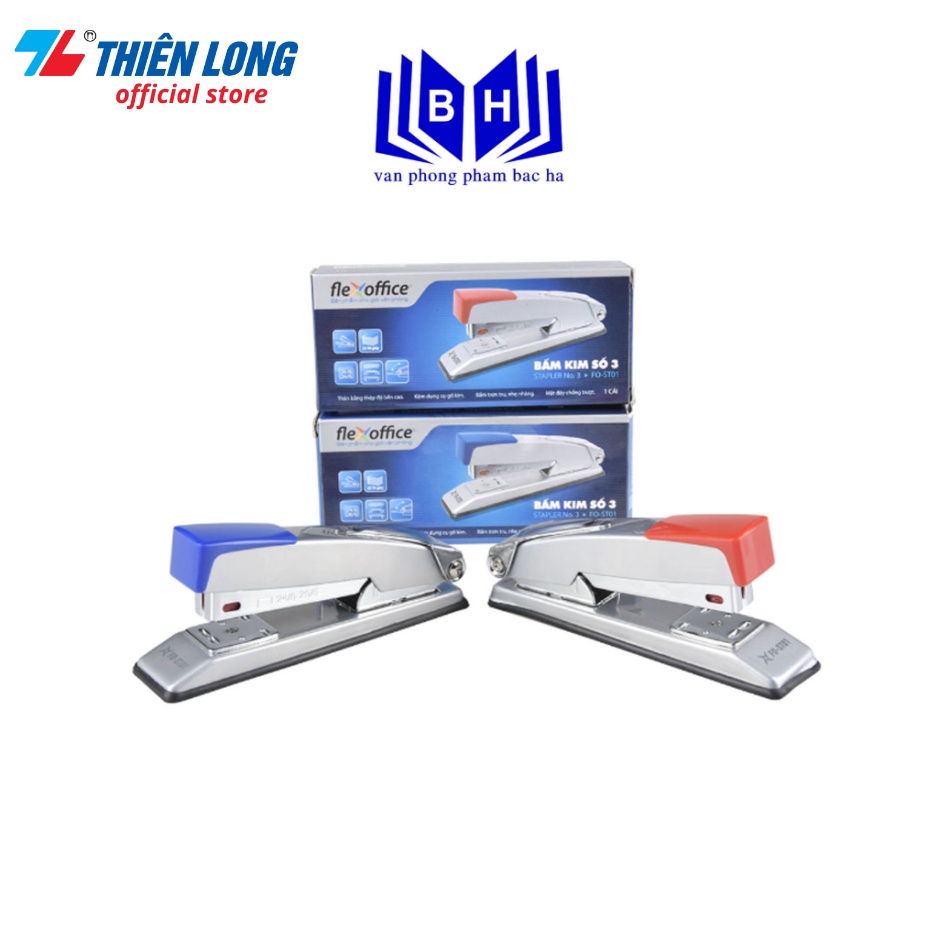 Bấm kim số 3 Flexoffice FO-ST01 - Dập ghim số 3 FO-ST01 - Dập ghim số 3 ...