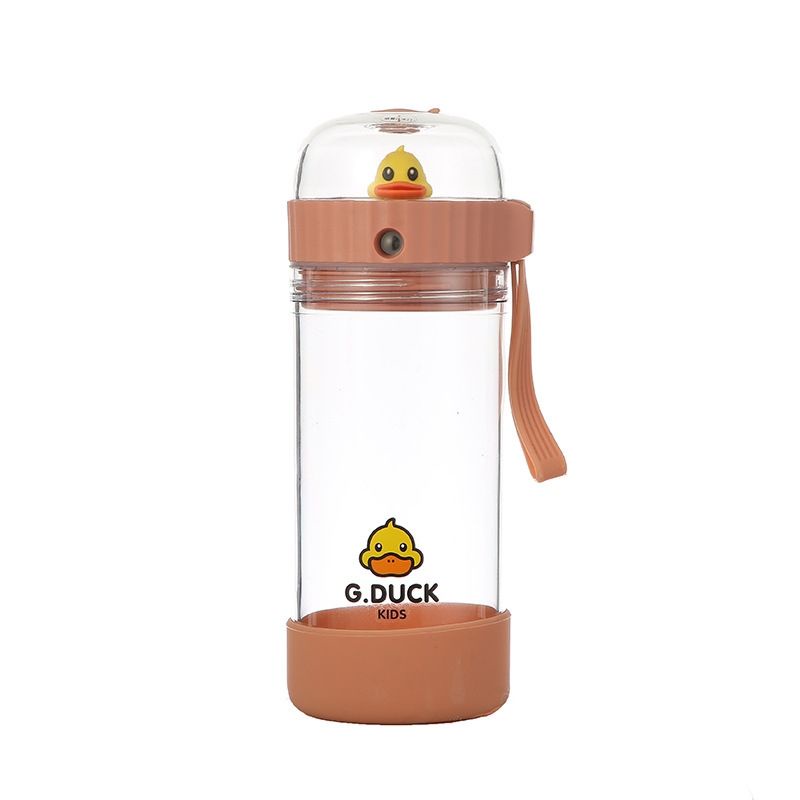 Cốc Uống Nước Hai Trong Một Dung Tích 370ml Hiệu g.duckkids | Shopee Việt Nam