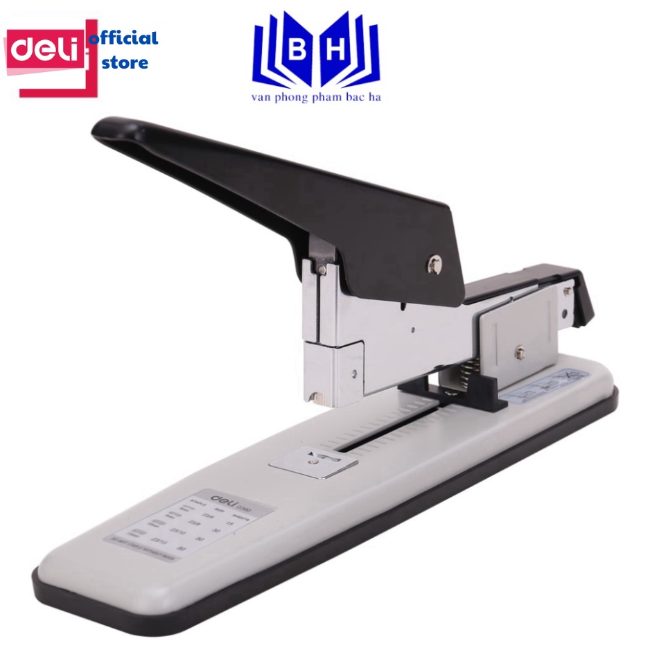 Dập ghim/ Bấm ghim Deli cỡ trung, 80 trang - E0390 | Shopee Việt Nam