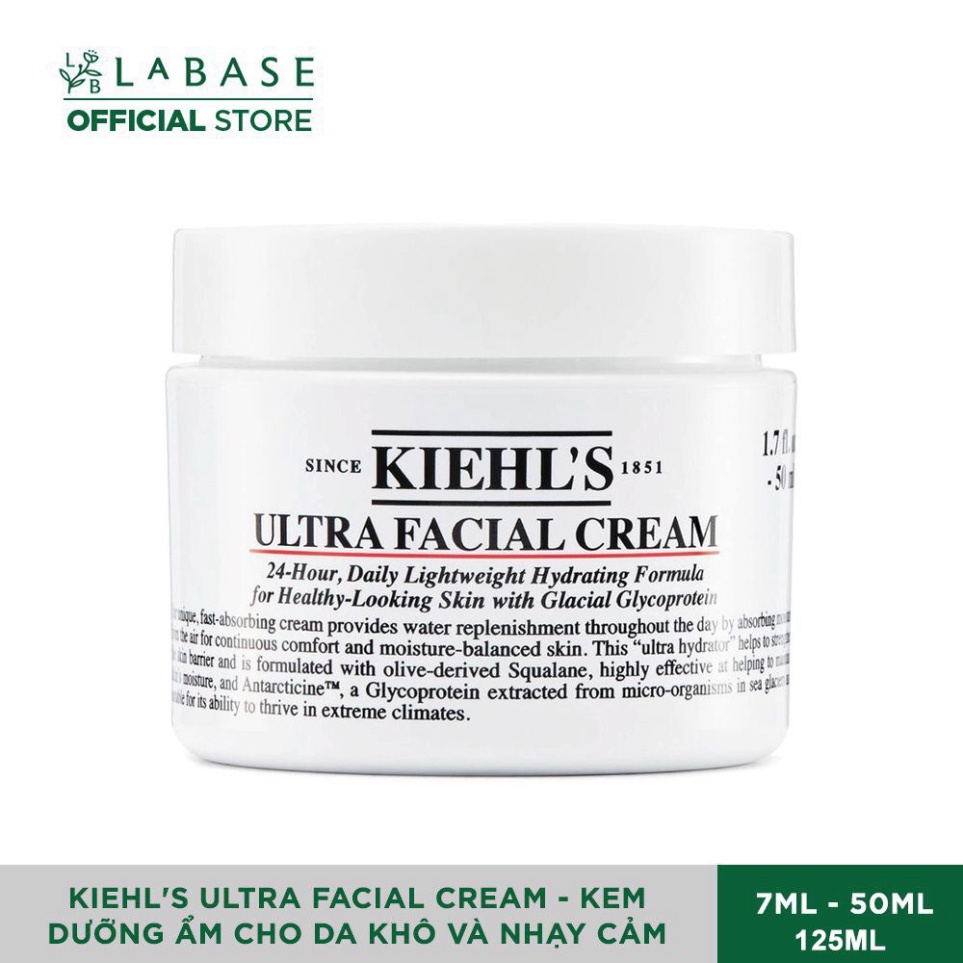 Chính Hãng Kiehls Ultra Facial Cream Kem Dưỡng Ẩm Siêu Cấp Cho Da