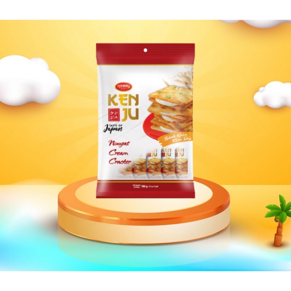Bánh Richy Kenju quy hành kem dẻo túi 186g | Shopee Việt Nam