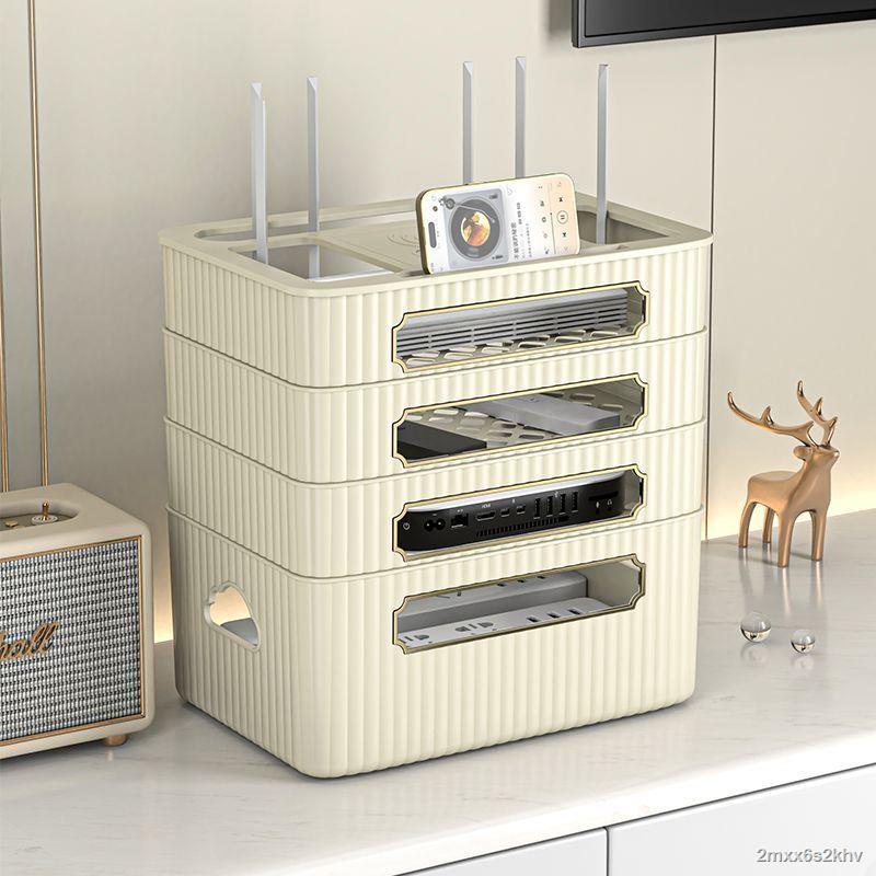 Mới Router Hộp Bảo Quản Phòng Khách Set-Top Box Wifi Giá Ổ Cắm Dây Chặn ...