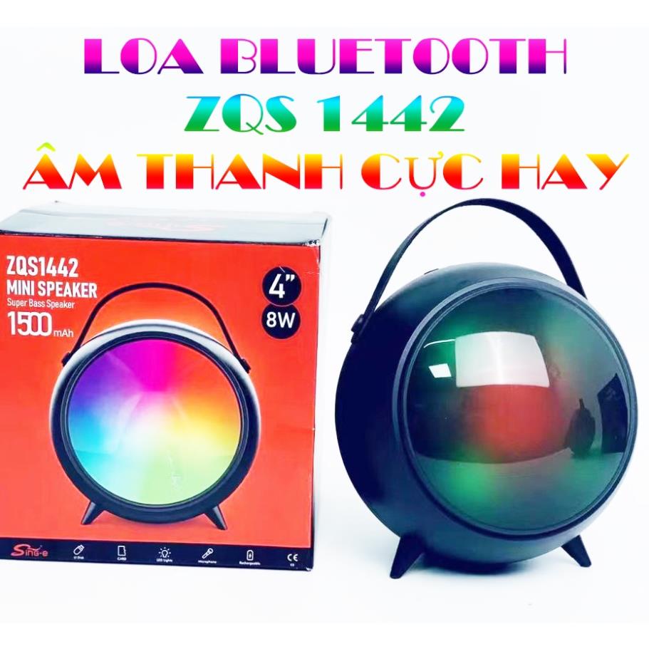 Loa Bluetooth Zqs - 1442 , Led Rgb | Shopee Việt Nam