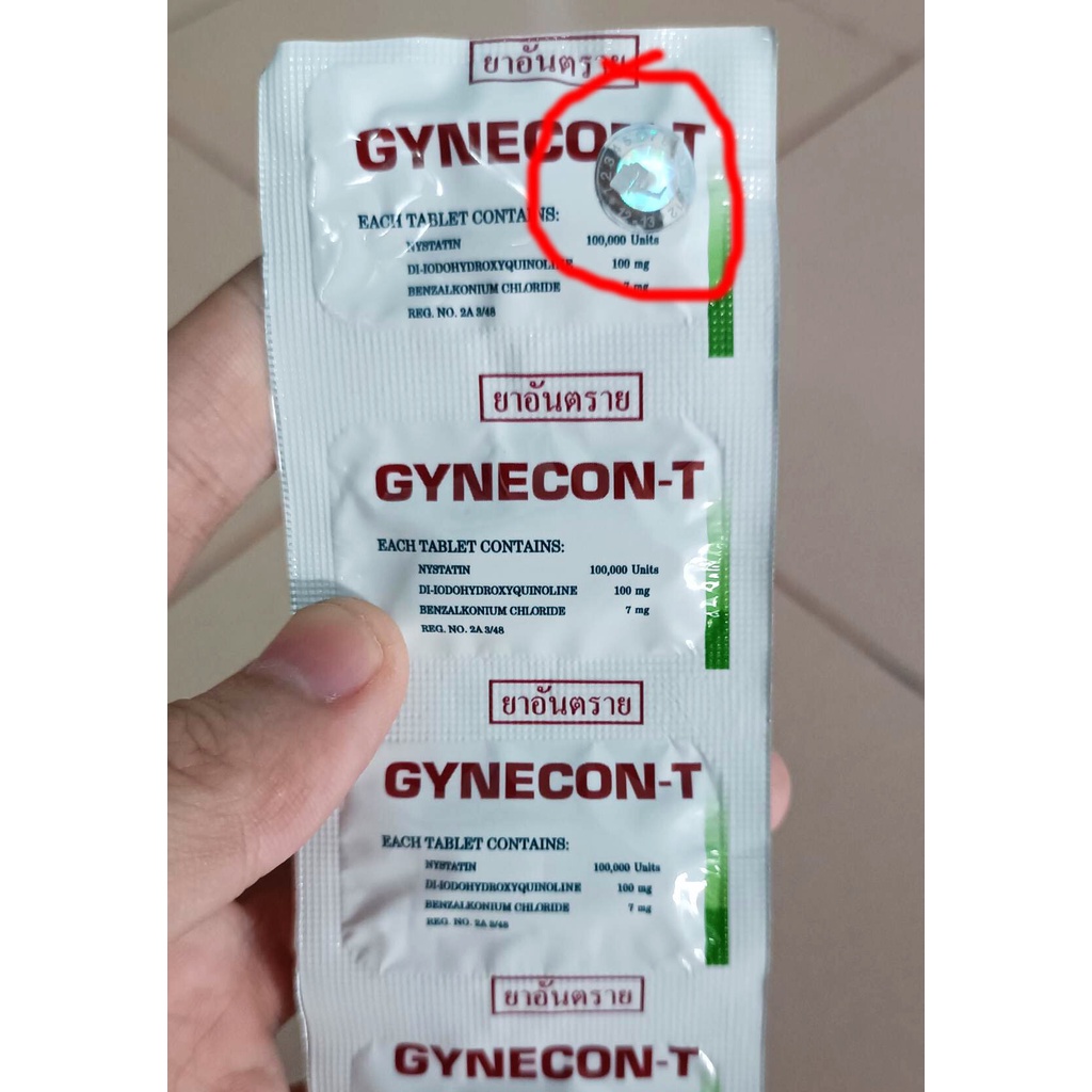 [Chính Hãng] Viên pk Gynecon Trà Xanh - vĩ 5 viên | Shopee Việt Nam