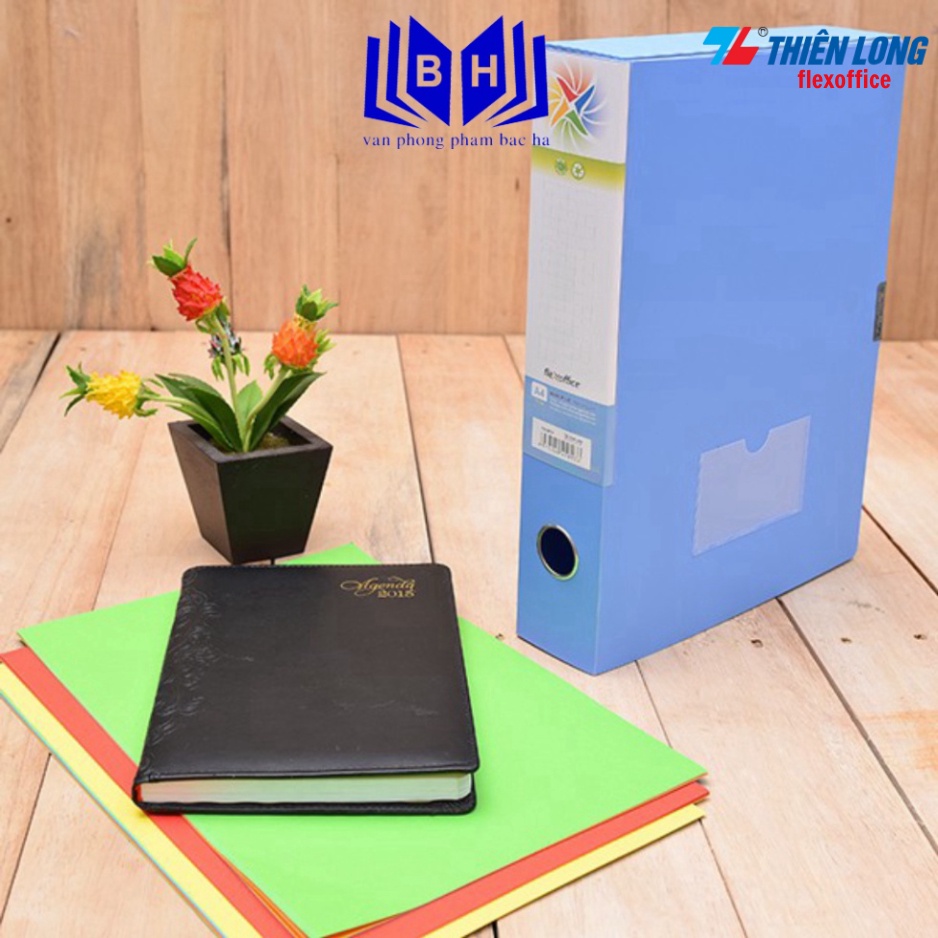 Bìa hộp PP 55- A4 FO-BF01 - Bìa hộp 5.5cm - File hộp PP - Cặp hộp Thiên ...