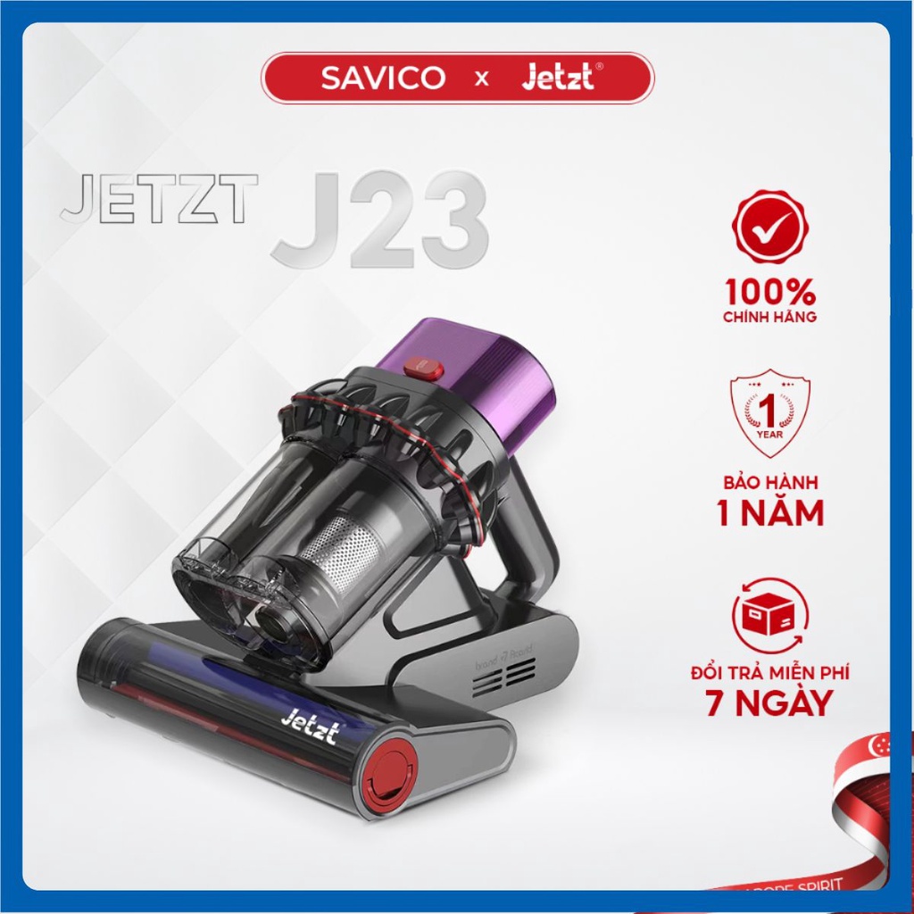Máy hút bụi giường nệm thông minh thế hệ mới JETZT J23, lực hút 20.000 PA (Hàng New Like - Cũ 90 ...