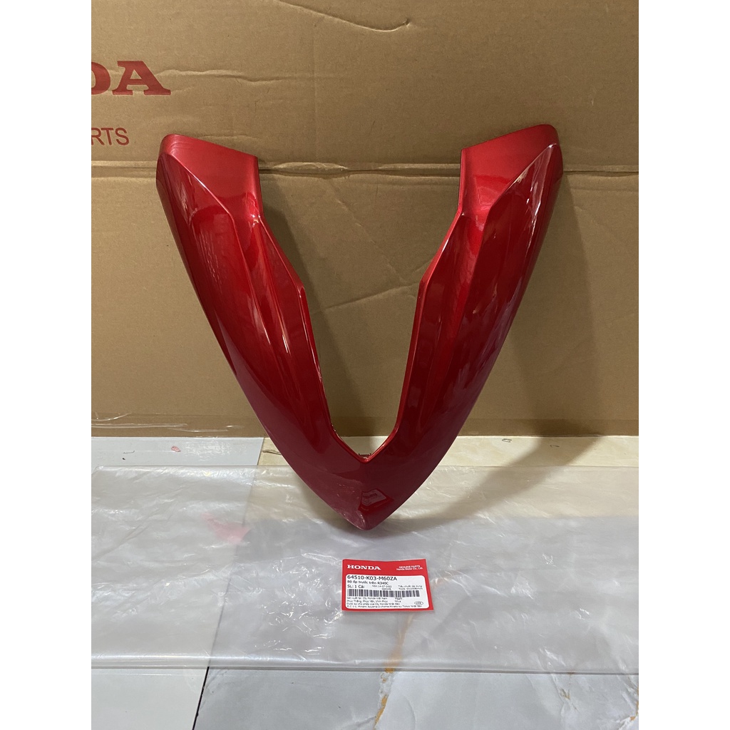 Mặt nạ chữ V trước WAVE RSX110 (2014) màu Đỏ tươi *R340C* chính hãng ...