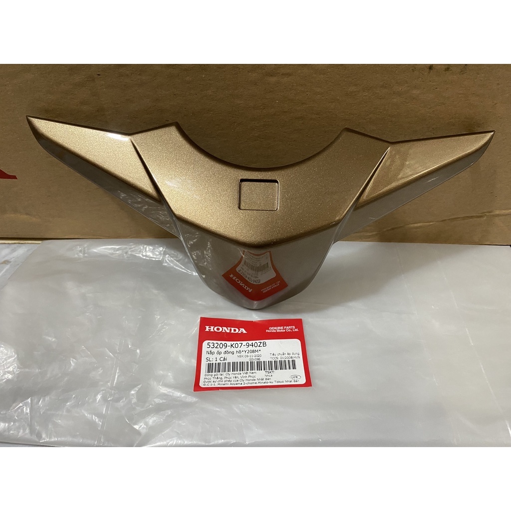 Nắp ốp đồng hồ WAVE RSX110 (2013) màu Vàng chính hãng Honda (53209-K07 ...