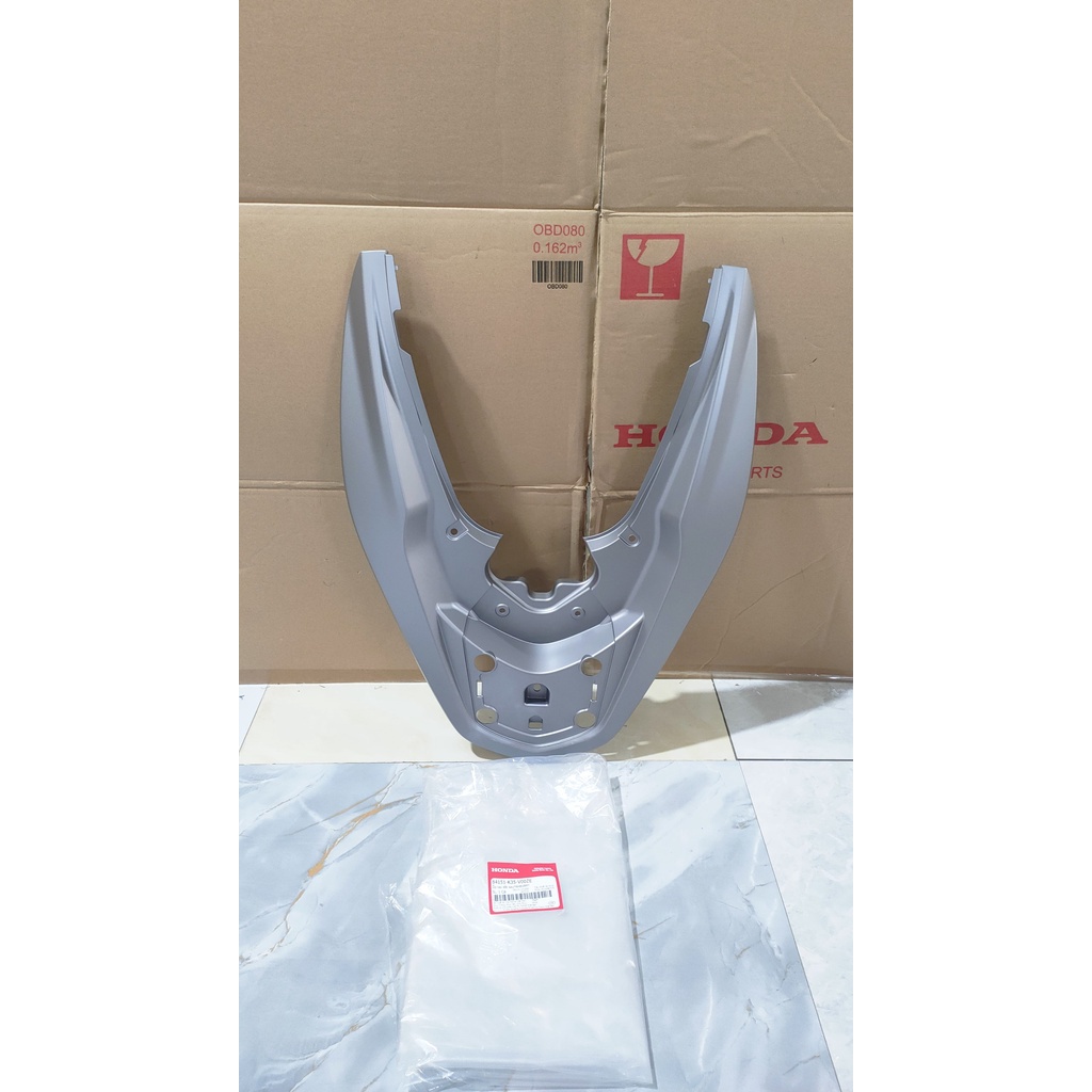 Ốp tay dắt sau PCX 125 (2014-2015) màu Bạc nhám *NHB18M* chính hãng ...