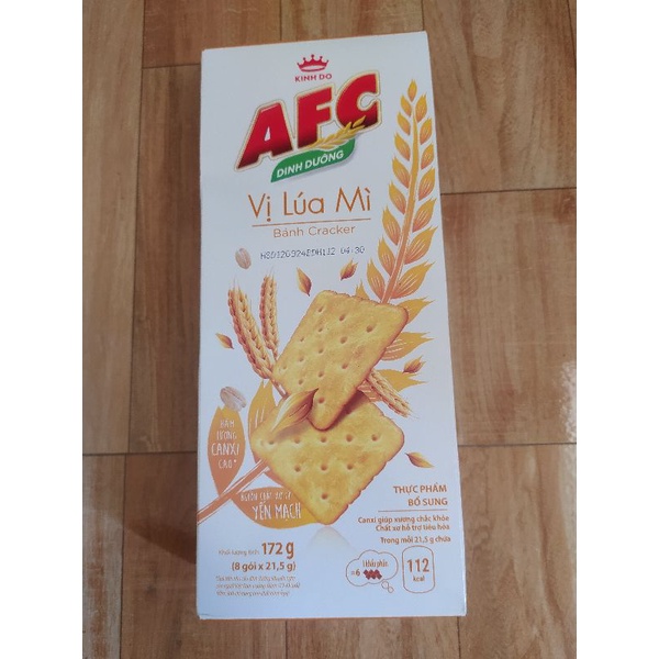 Bánh AFC 172g Vị Lúa Mì/ Rau Củ | Shopee Việt Nam
