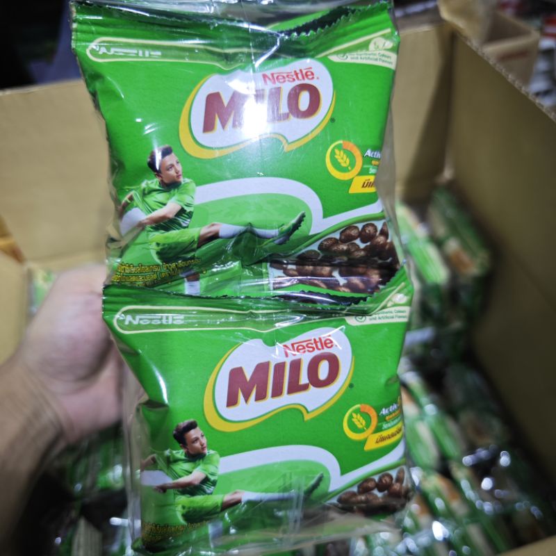 ( BỊCH 13GÓI) Bim bim ngũ cốc Milo , bim milo ăn sáng, ngũ cốc Milo ...