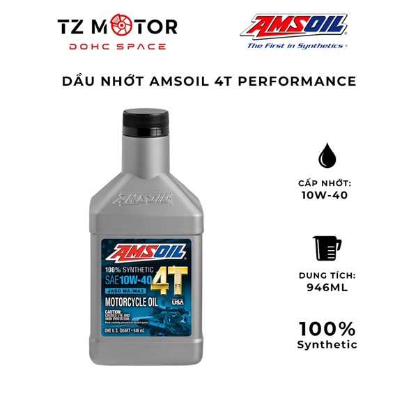 DẦU NHỚT AMSOIL 4T 10W-40 | Shopee Việt Nam