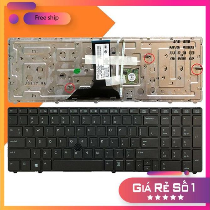 SG Bàn phím laptop HP Elitebook 8760p 8770p 8760w 8770w CÓ KHUNG ...
