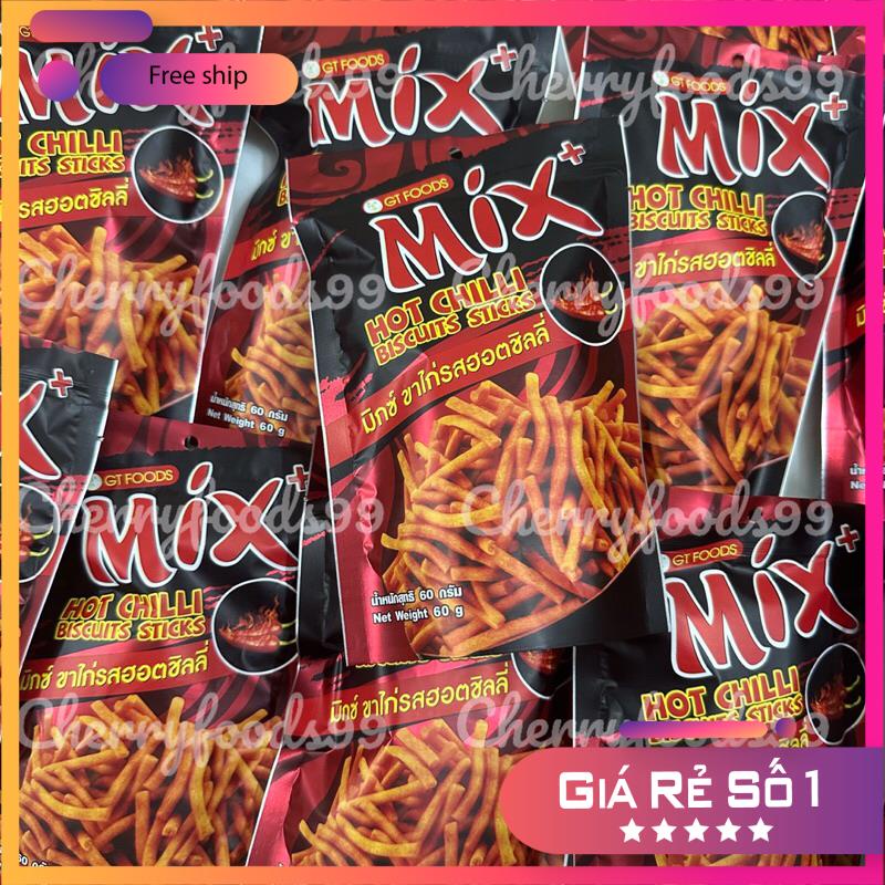 Bim Bim Mix chữ Thái Vị Cay, Thơm Ngon (gói 60gr) | Shopee Việt Nam
