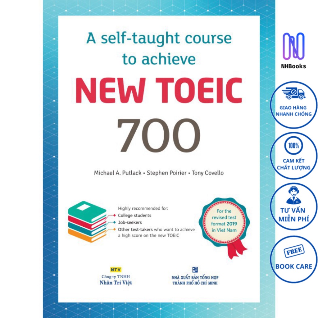 Sách - A self-taught course to achieve New TOEIC 700 (Kèm 1 đĩa MP3) - NHBOOK - NTV | Shopee ...