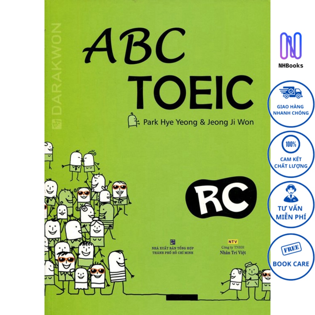 Sách - ABC TOEIC RC - Reading Comprehension (Không CD) - NHBOOK - NTV | Shopee Việt Nam