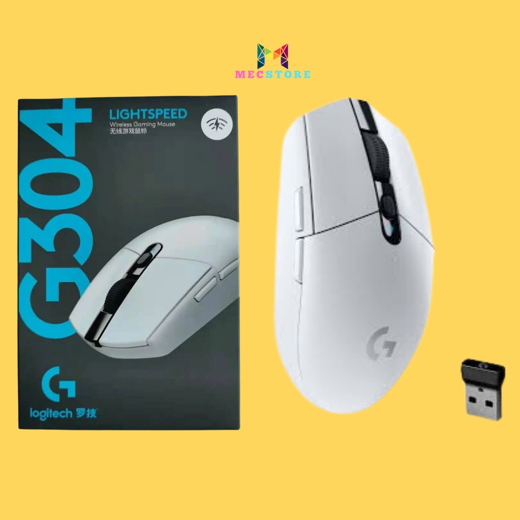 Chuột không dây máy tính LOGITECH G304 LIGHTSPEED tiết kiệm pin phù hơp ...