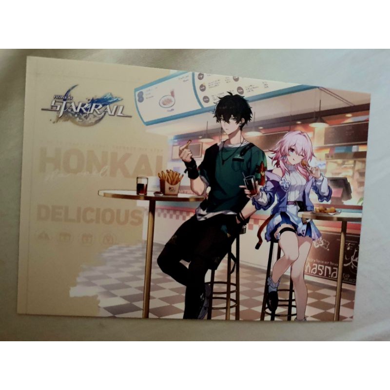 Postcard Dan Heng M7 - Honkai Star Rail collab Piko | Shopee Việt Nam