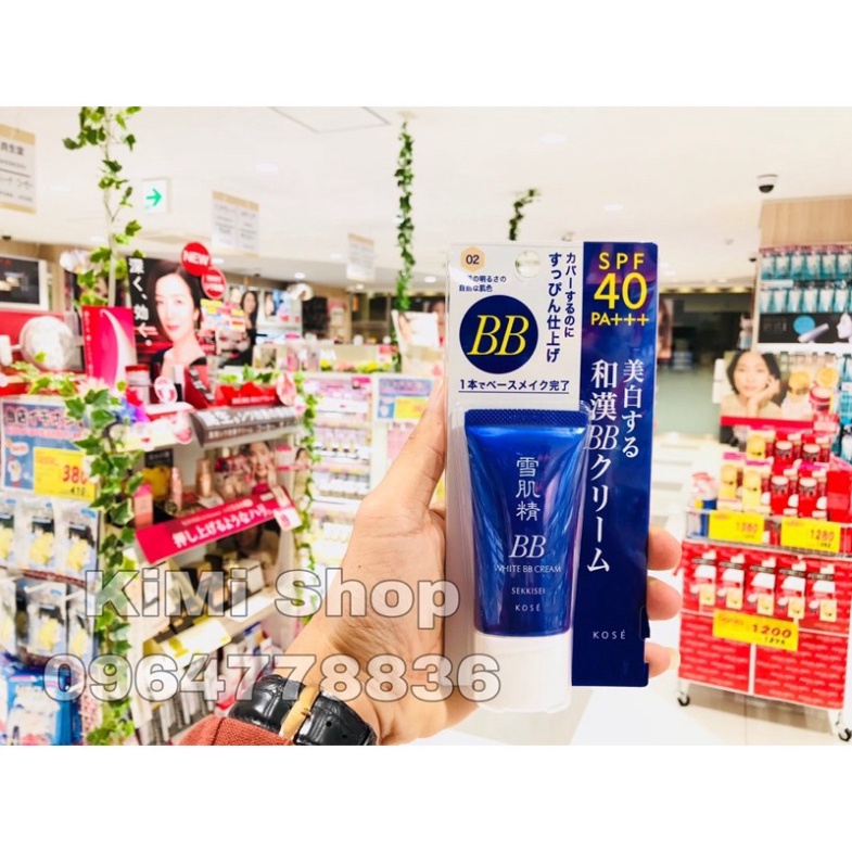 Kem trang điểm BB Kose Sekkisei White Cream 6 in 1 30g | Shopee Việt Nam