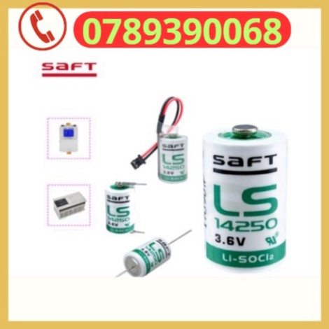 Pin nuôi nguồn Saft LS14250 - 3.6V 1/2AA có zắc cắm | Shopee Việt Nam