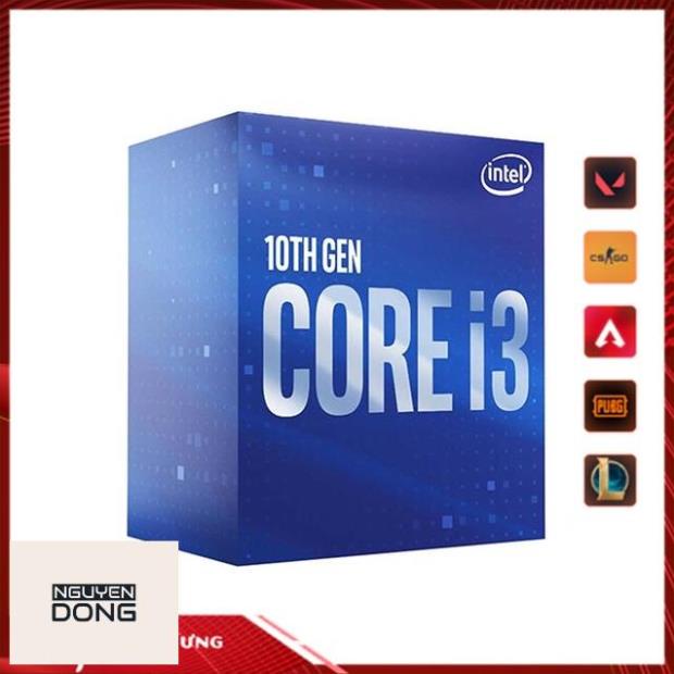 Chip intel Core i3 10100F (3.6GHz turbo up to 4.3GHz, 4 nhân 8 luồng, 6MB Cache) | Shopee Việt Nam