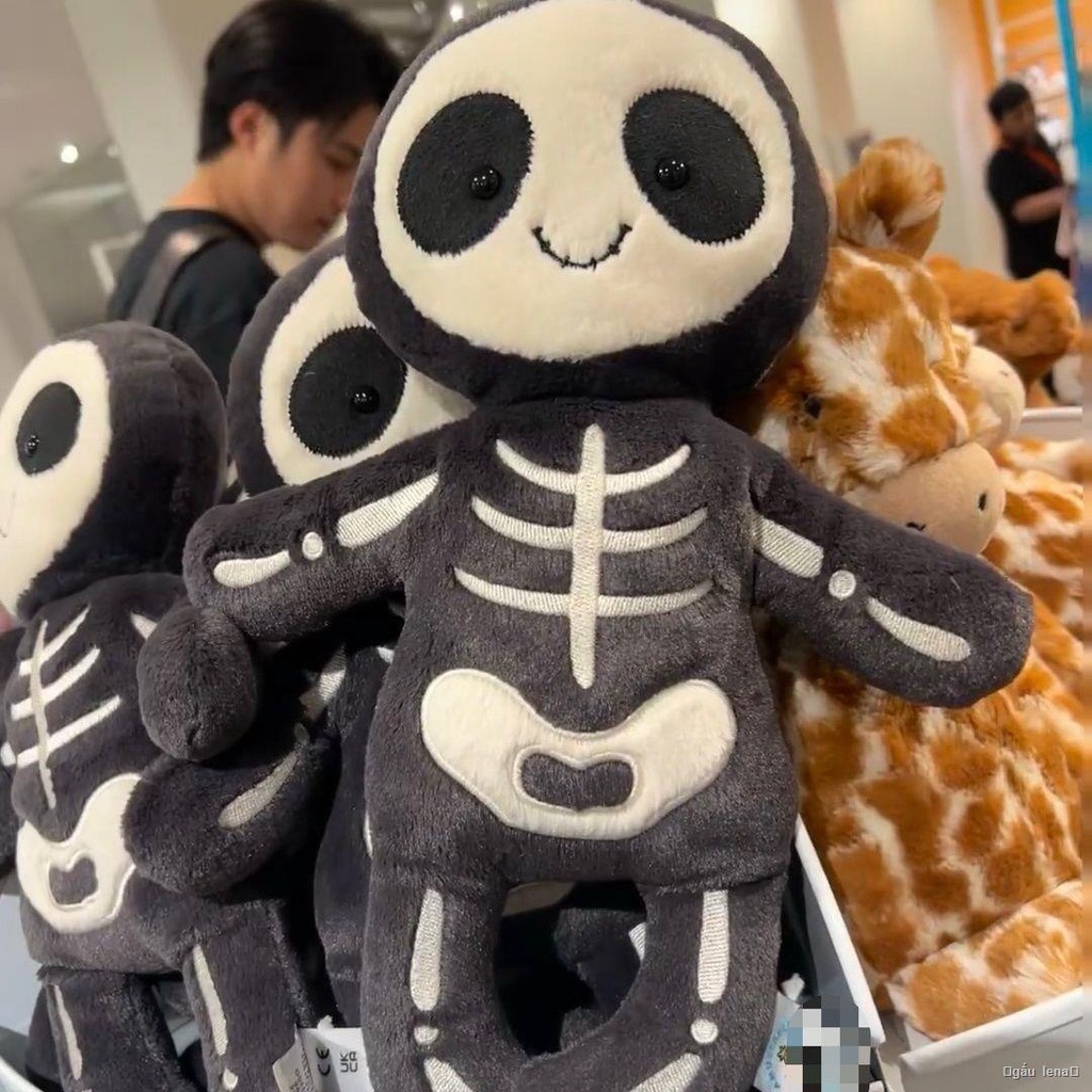 Sản phẩm mới Jellycat Skull Bob Doll đồ chơi sang trọng đồng hành với ...