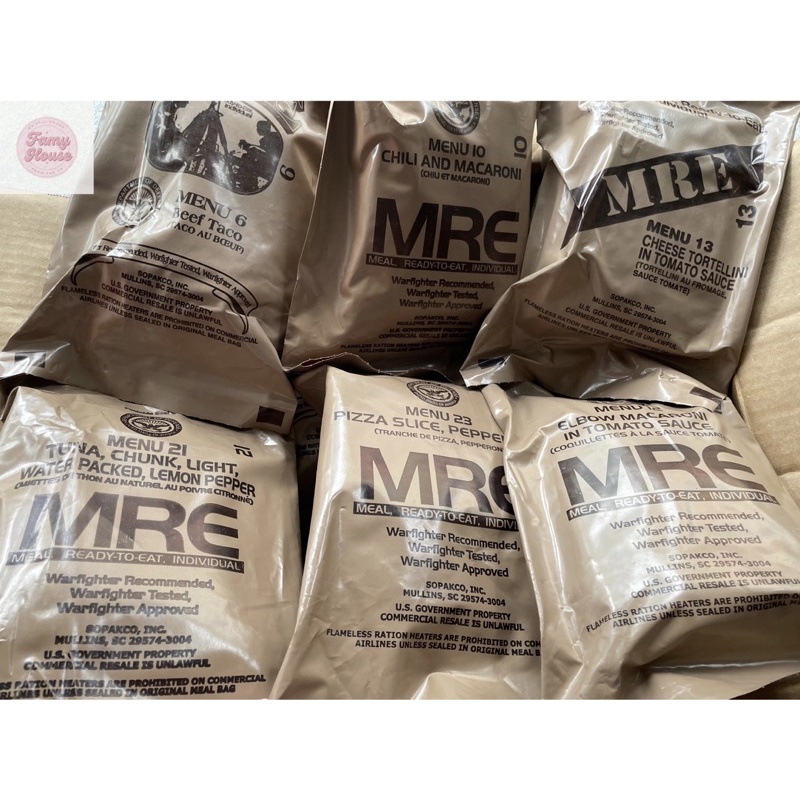 MRE Mỹ - Thức ăn quân đội Mỹ. | Shopee Việt Nam