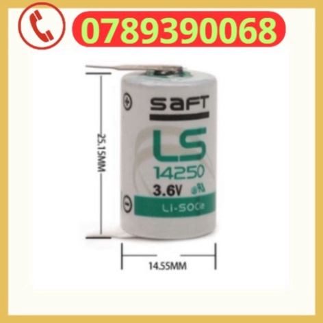 Pin Nuôi Nguồn SAFT LS 14250 3.6V 1/2AA | Shopee Việt Nam