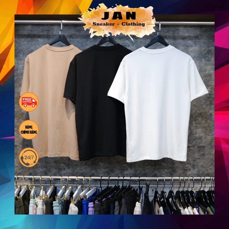 (Auth) Áo thun New Era Pack 3 áo Basic màu trơn Chính Hãng | Shopee ...