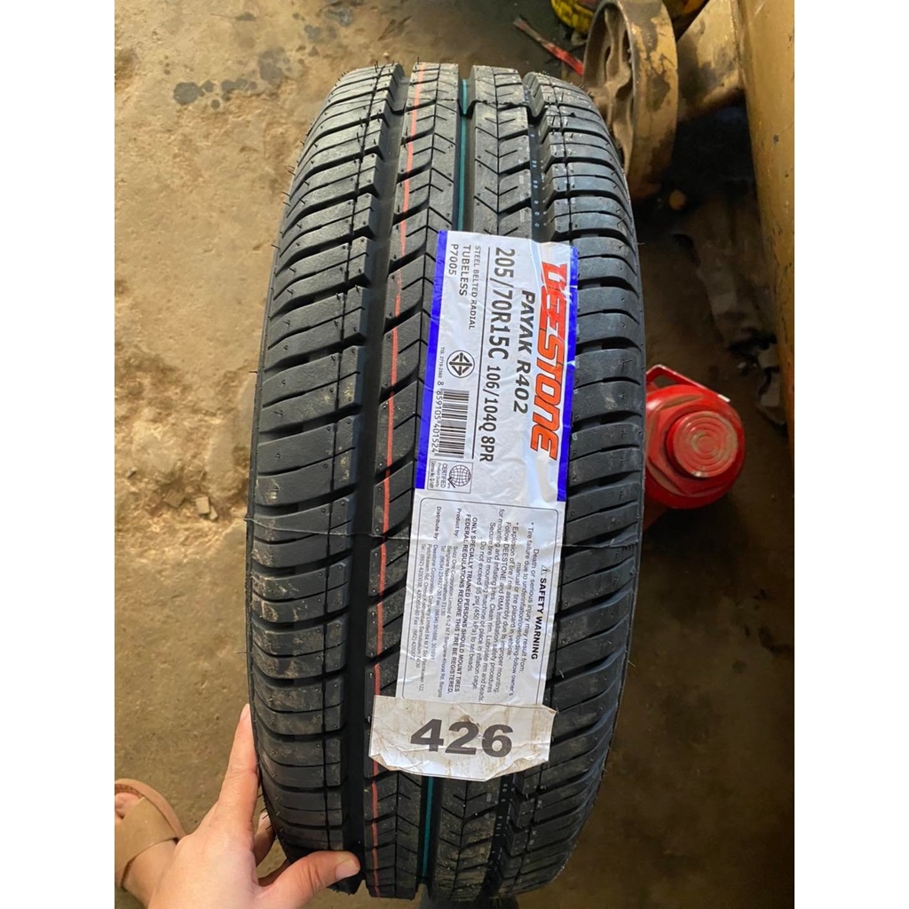 Vỏ lốp 205/70R15C 8PR R402 DEESTONE nhập Thái Lan, vỏ lốp xe ô tô Hyundai Starex - LOPXESAIGON ...