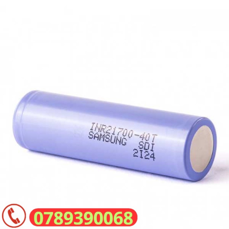 Cell pin 21700 SAMSUNG INR21700-40T Li-ion 3.7V 4000mah - Xả 35A ...