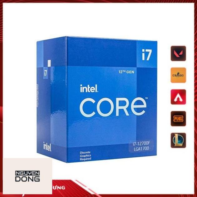 Chip intel Core i7-12700F (Up To 4.80GHz, 12 Nhân 20 Luồng, 25M Cache, Alder Lake) | Shopee Việt Nam
