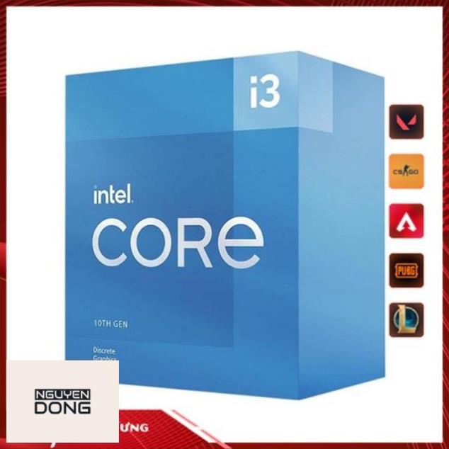 Chip intel Core i3 10105F (3.7GHz turbo up to 4.4GHz, 4 nhân 8 luồng ...