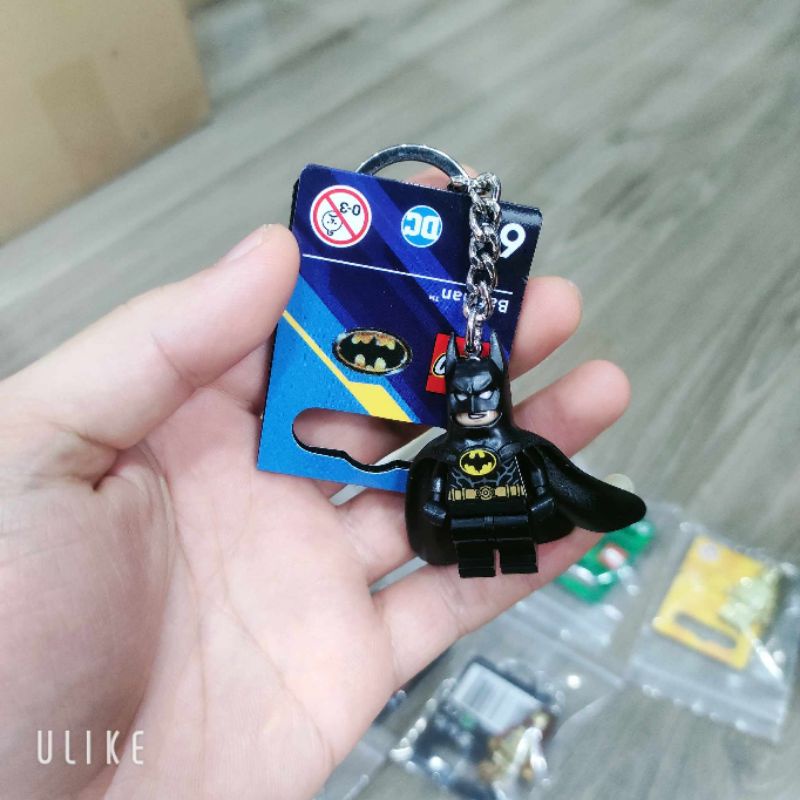 LEGO Keychains Móc Khóa Chính Hãng Batman, Superman, Iron man, Mickey ...