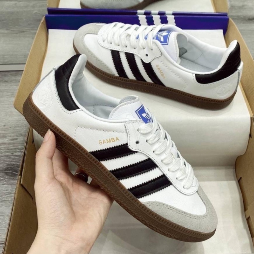 Giày adidas samba nam nữ Bản Cao Cấp, Giày samba Đế Cao Su Nguyên Khối ...