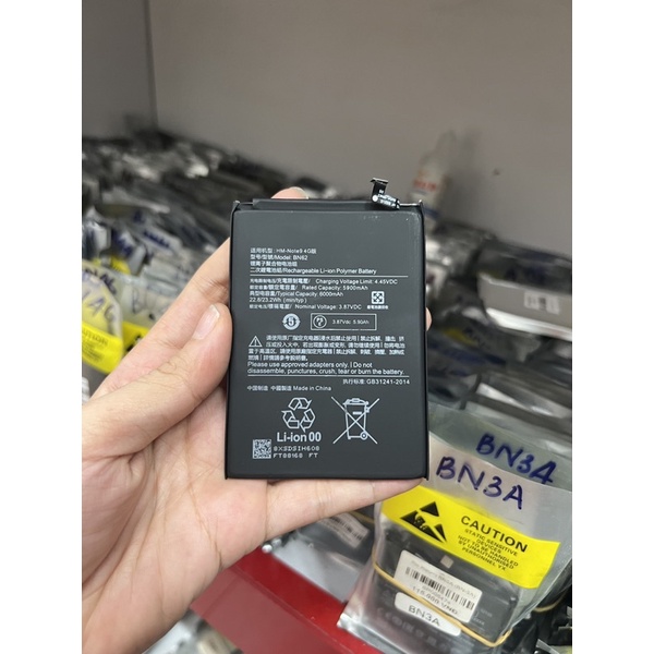 Pin Xiaomi BN62 / Xiaomi Redmi Note 9 / Redmi 9T (6000mAh) Dung lượng ...