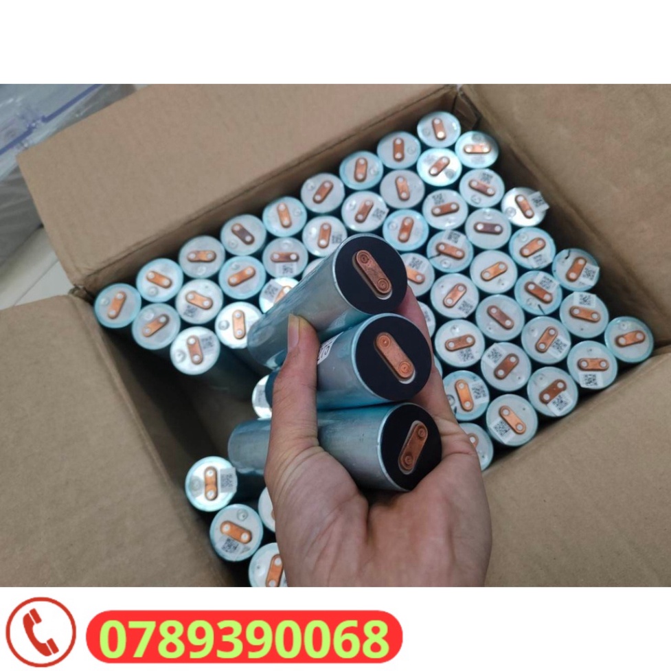 pin lithium 33140 15Ah 3.2V không gắn kẽm tặng kèm khung (nội trở