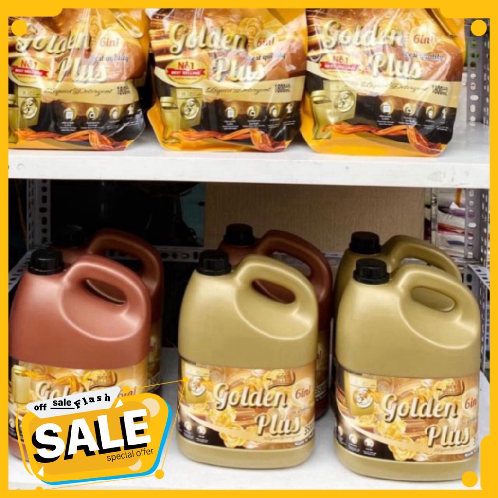 HÀNG CHÍNH HÃNG - Nước giặt xả cao cấp Golden Plus 3500ml | Shopee Việt Nam