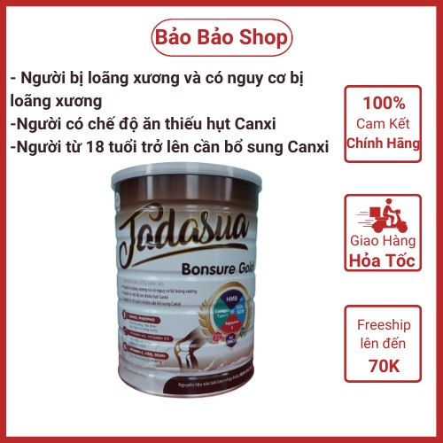 Bonsure Gold Tadasua - Sữa dinh dưỡng dành cho người bị loãng xương ...