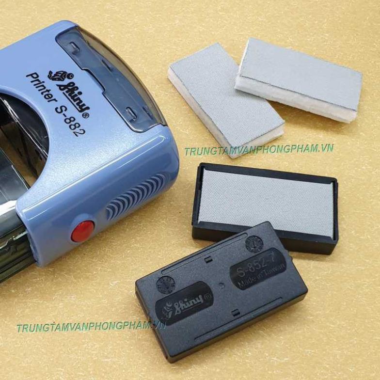 Mút tẩm mực các loại con dấu Shiny Trodat Dstamp S882 S883 S884 Pet 300 ...