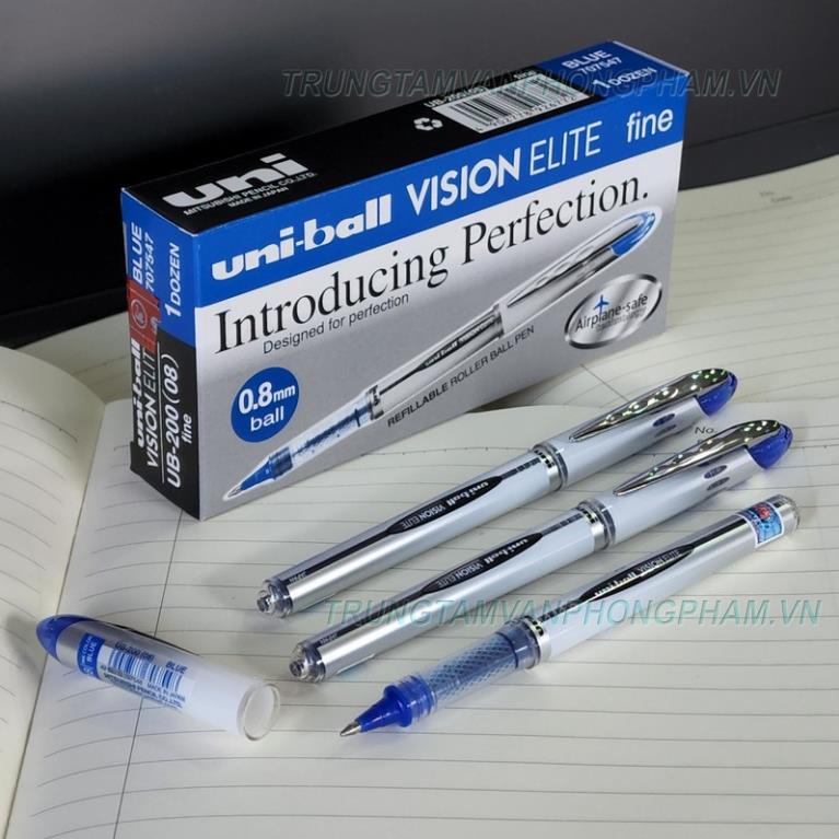 Bút dùng ký tên Uni-ball UB-200 - Viết Vision Elite Roller Ball Ub200 ...