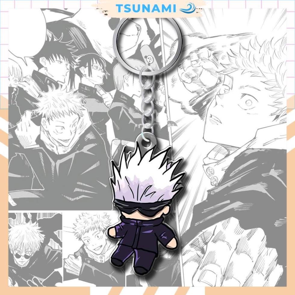 Móc khóa Gojo Satoru Chibi Jujutsu Kaisen - Móc Khoá Mica Chất Lượng ...