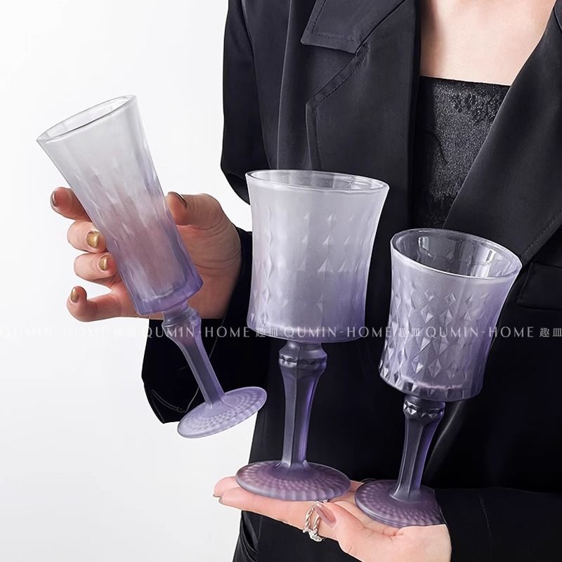 Cốc Thủy Tinh Pha Lê Tím gradient Pha Lê Tím | Shopee Việt Nam