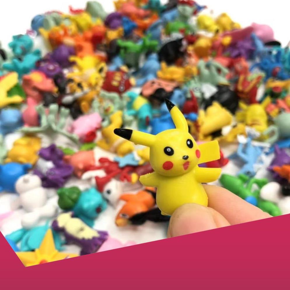 Mô Hình PokeMon, Bộ 144 Pokemon khác nhau, Ngâu Nhiên 1 Nhân Vật, Mô ...