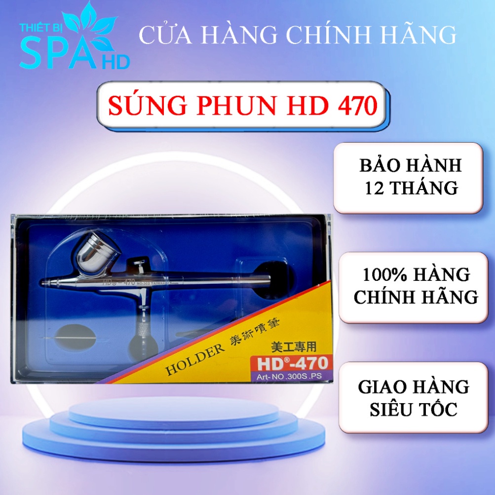Súng phun oxy -súng phun tinh chất HD470 | Shopee Việt Nam