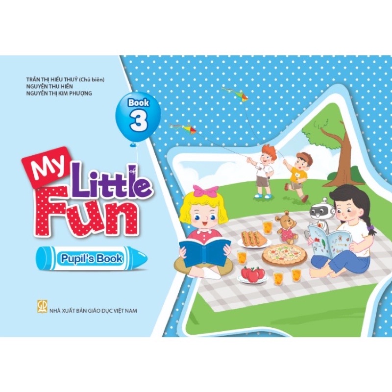 Sách - Bộ My Little Fun book 3 Class book+Activity book (5-6 tuổi ...